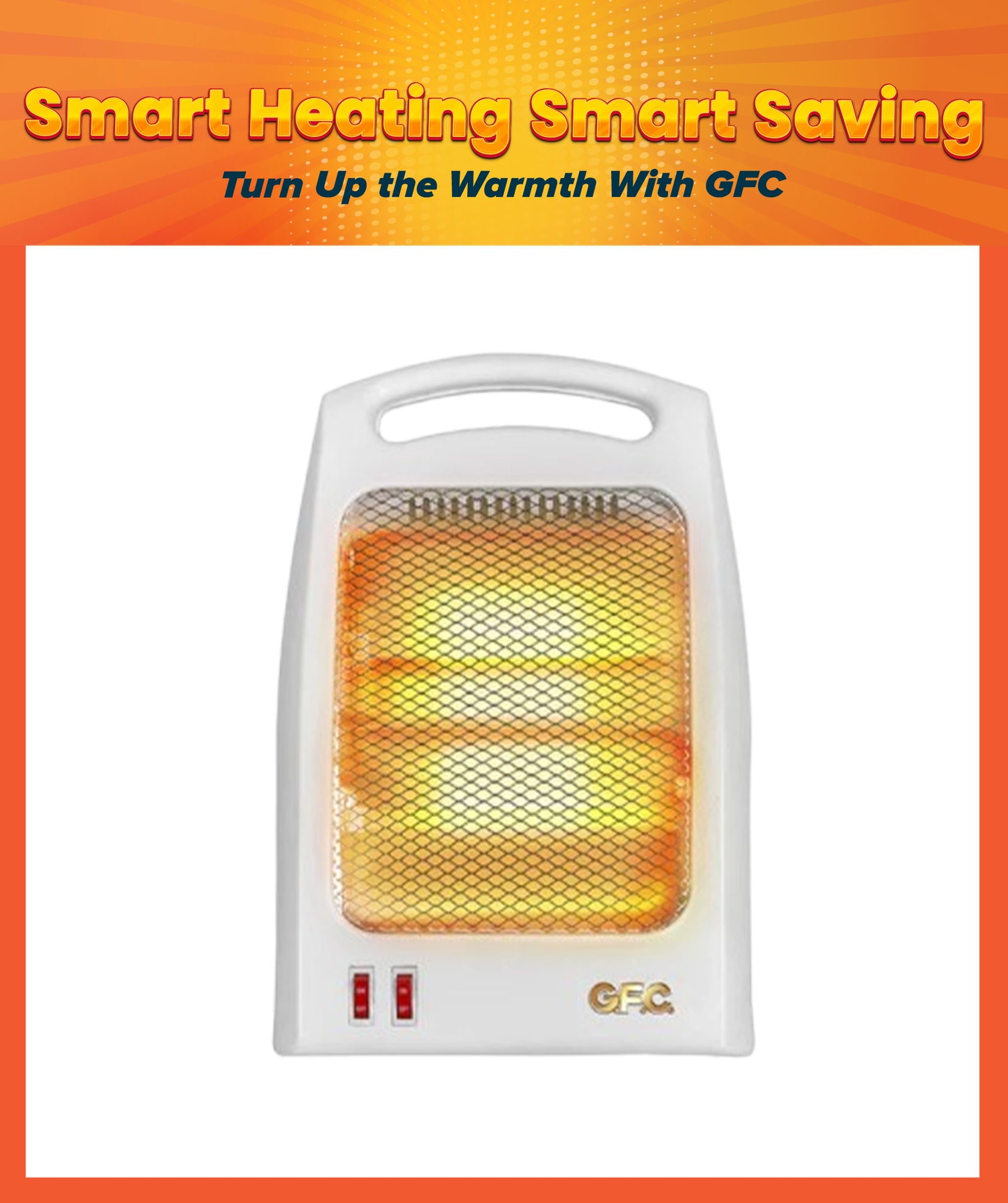 G.F.C Portable Halogen Heater – GFC